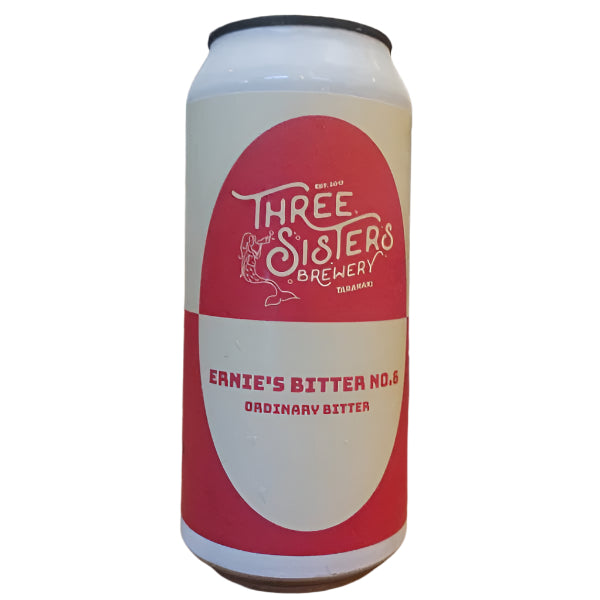 Three Sisters Ernie's Bitter No.6 Ordinary Bitter 440ml | Beer Cellar NZ