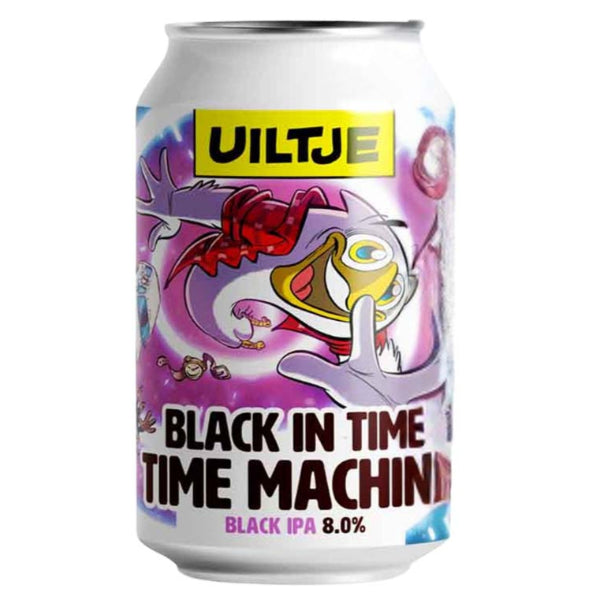Uiltje Black In Time Time Machine Black IPA 330ml | Beer Cellar NZ