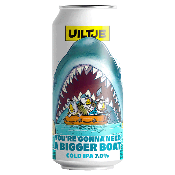 Uiltje You're Gonna Need A Bigger Boat Cold IPA 440ml | Beer Cellar NZ
