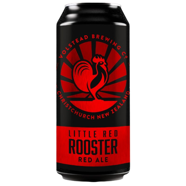 Volstead Little Red Rooster Red Ale 440ml | Beer Cellar NZ