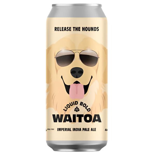 Waitoa Release The Hounds Imperial IPA 440ml | Beer Cellar NZ