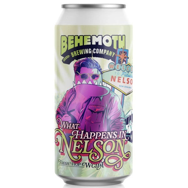 Behemoth What Happens In Nelson Fresh Hop West Coast IPA 440ml | Beer ...