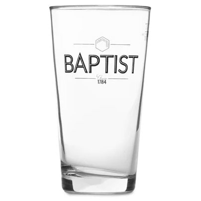 Van Steenberge Baptist 330ml Beer Glass | Beer Cellar NZ