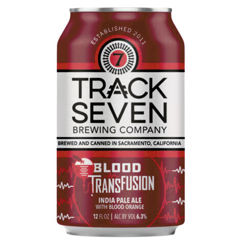 Track Seven Blood Transfusion Blood Orange IPA 355ml | Beer Cellar NZ