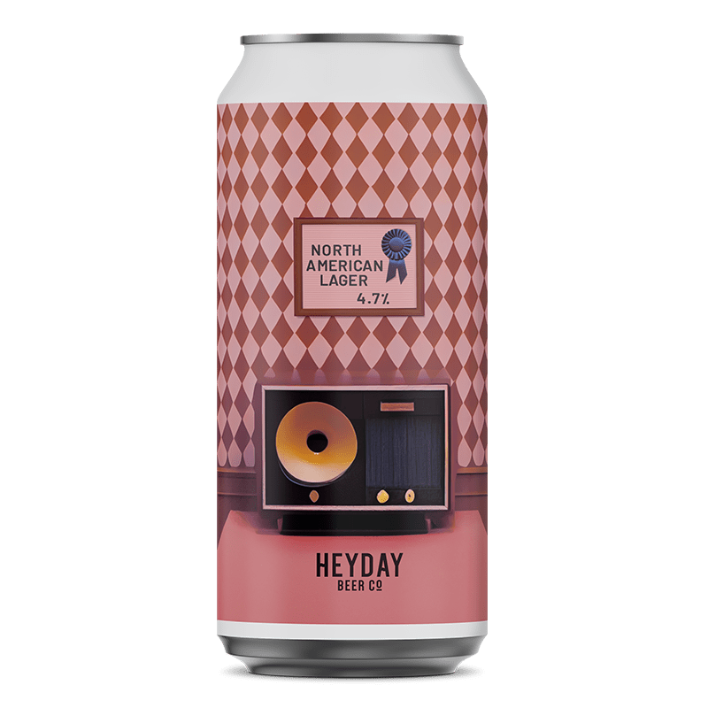 Heyday North American Lager 440ml | Beer Cellar NZ