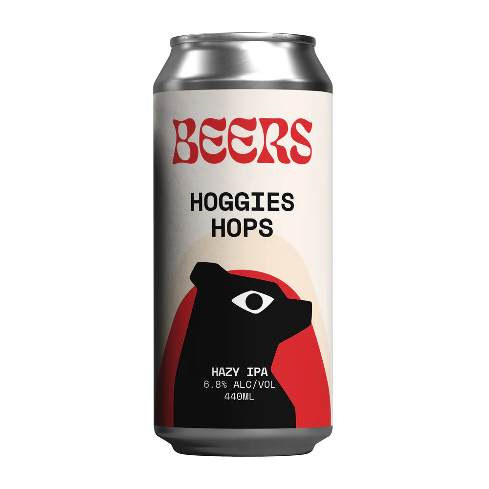 Beers Beer Hoggies Hops Hazy IPA 440ml | Beer Cellar NZ
