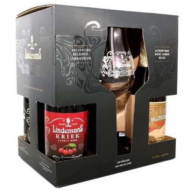 Lindemans 4x250ml & Glass Giftset | Beer Cellar NZ
