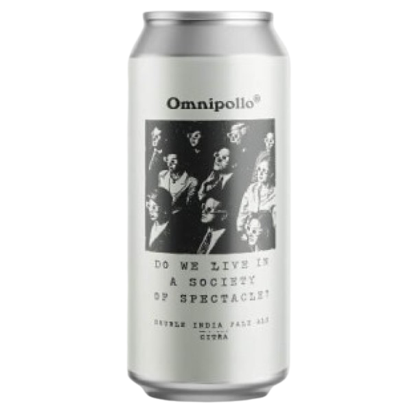 Omnipollo Do We Live In A Society Of Spectacle Double IPA 440ml | Beer ...