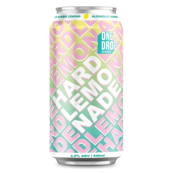 One Drop Brewing Hard Lemonade 440ml | Beer Cellar NZ
