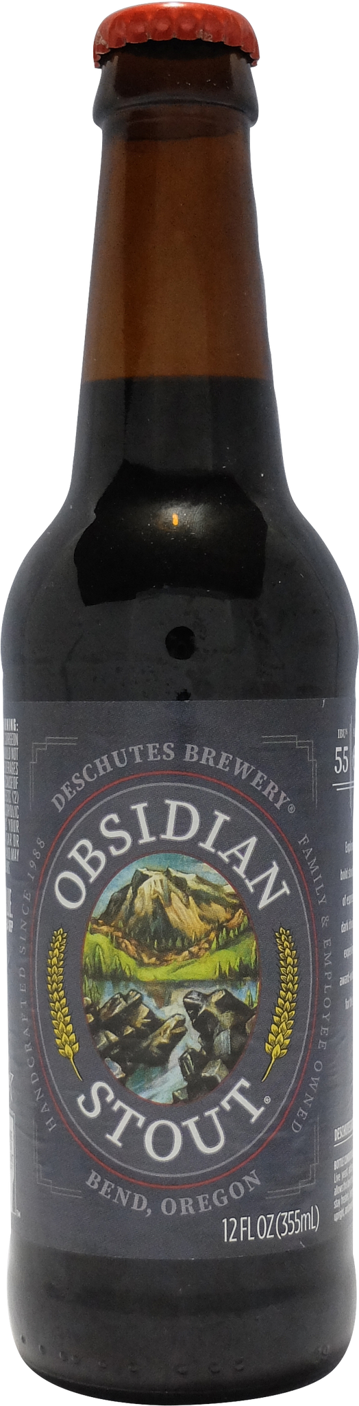 Deschutes Obsidian Stout 355ml | Beer Cellar NZ