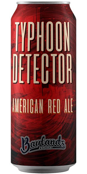 Baylands Typhoon Detector American Red Ale 440ml | Beer Cellar NZ