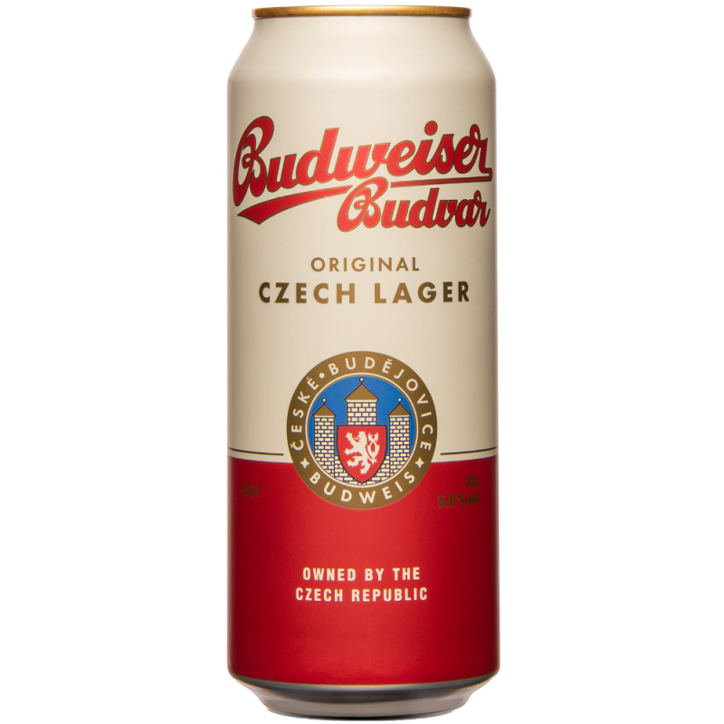 Budweiser Budvar Original Czech Lager 500ml | Beer Cellar NZ