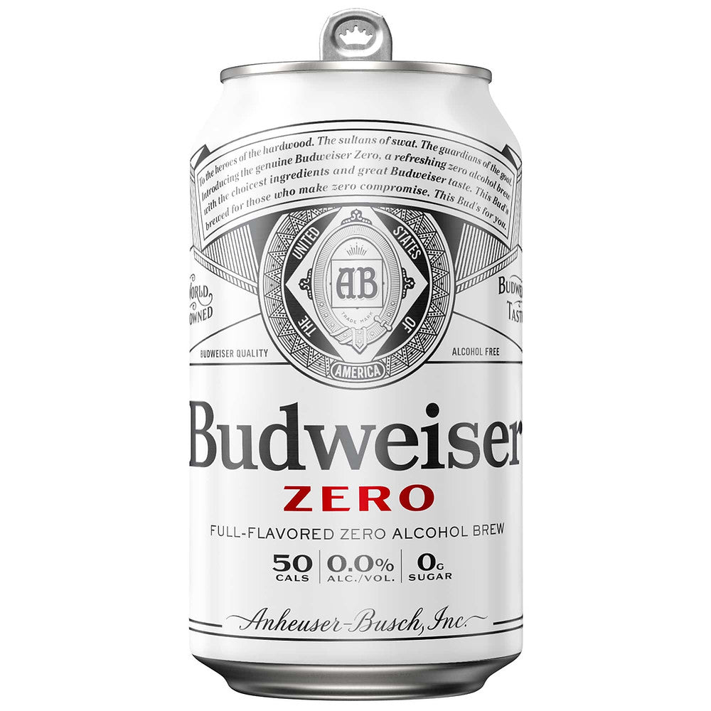 Budweiser Zero 330ml | Beer Cellar NZ
